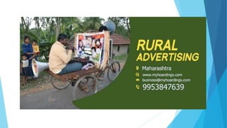 Rural Advertising In India | PPT
