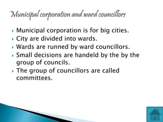 Rural and urban administration | PPTX