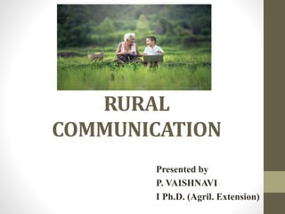 Rural communication | PPTX