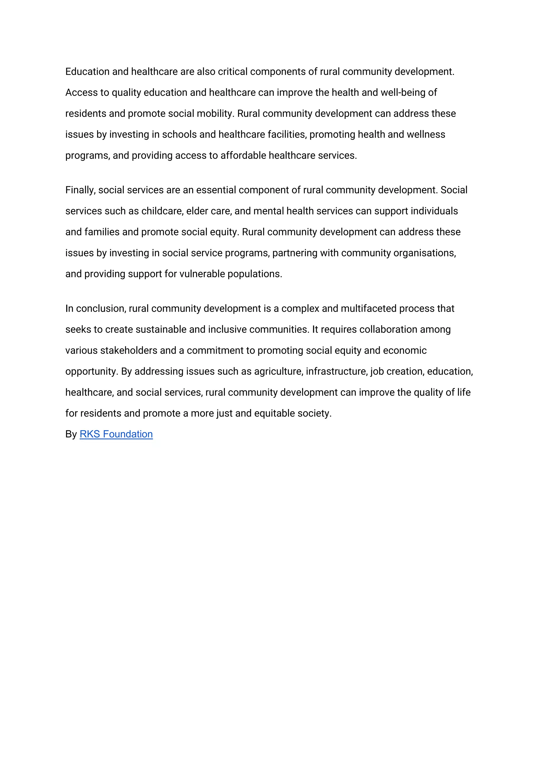 Rural Community Development.docx