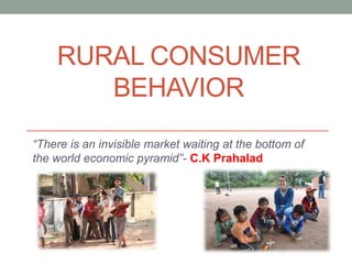 Rural consumer behavior | PDF