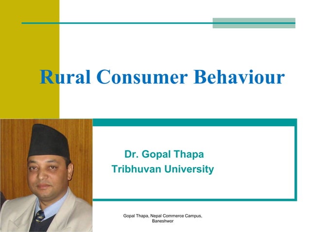 Rural consumer behaviour | PDF