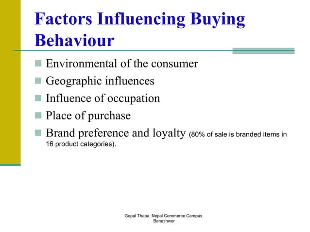 Rural consumer behaviour | PDF