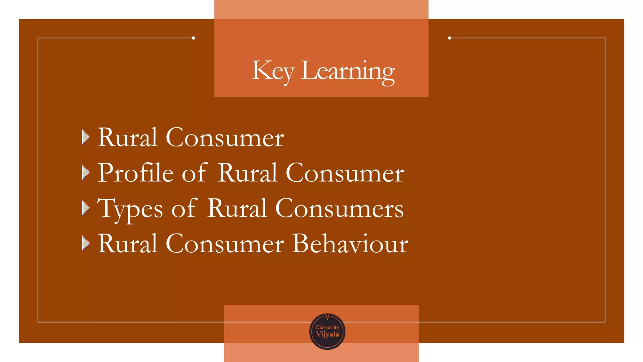 Rural Consumer Behaviour | PPTX