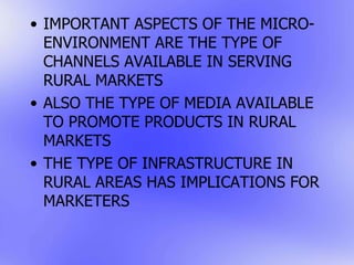 Rural definition | PPTX