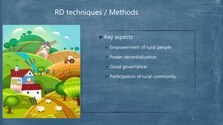 Rural developement methods & techniques | PPT