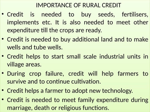 RURAL DEVELOPMENT for class 12 economics | PPT