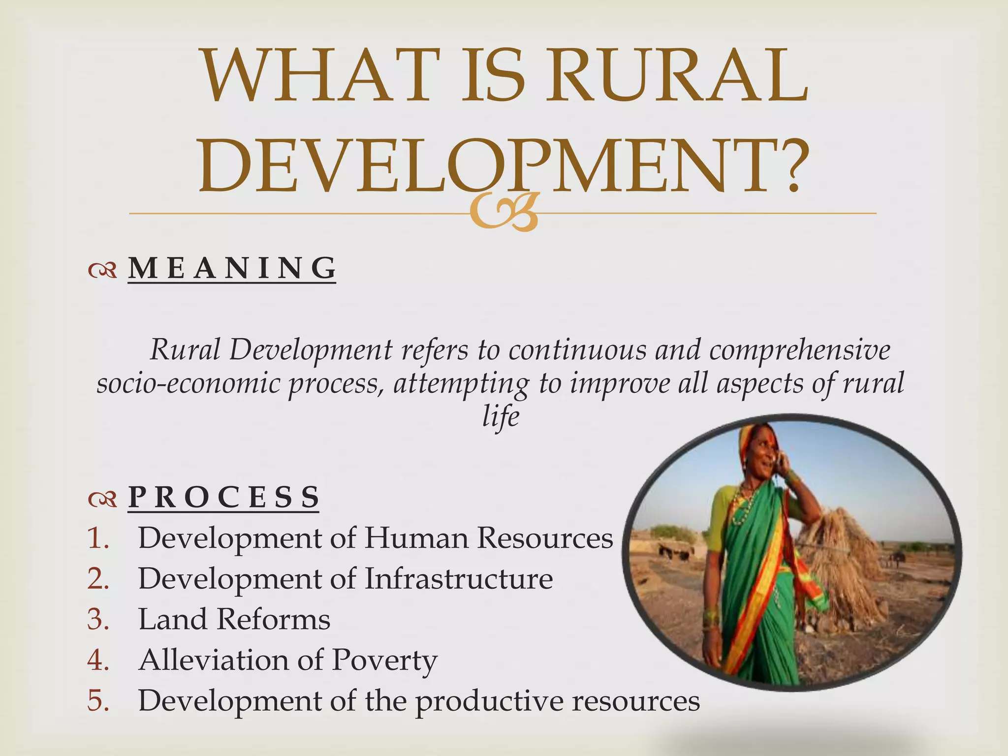 Rural development | PPTX