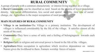 Rural development | PPTX