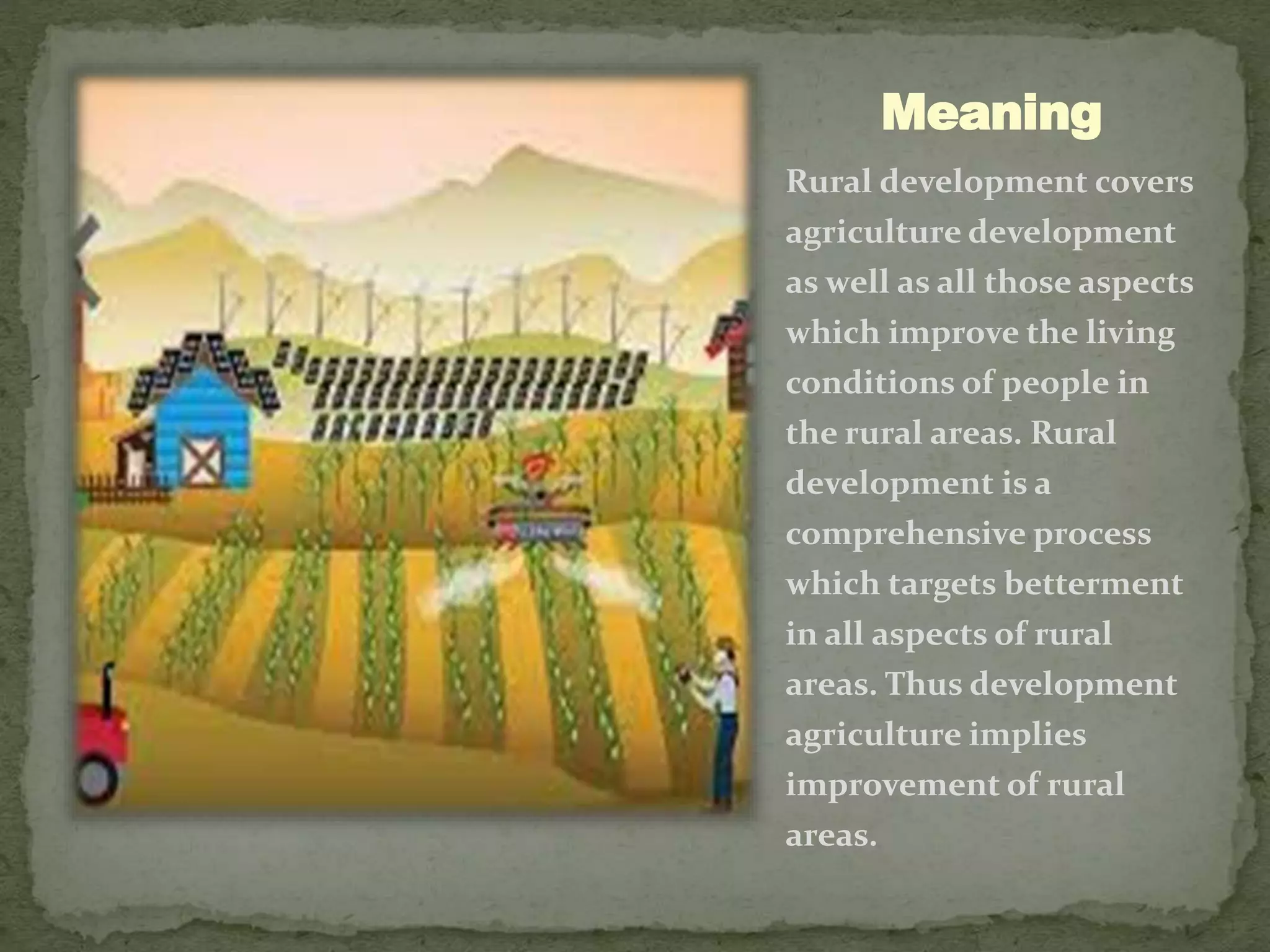 Rural development class 12 Economics | PPTX
