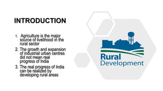 Rural development.pptx | Agriculture | Industries
