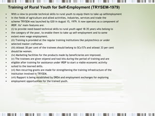 Rural development approaches in extension education | PPT