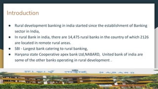 Rural development bank | PDF