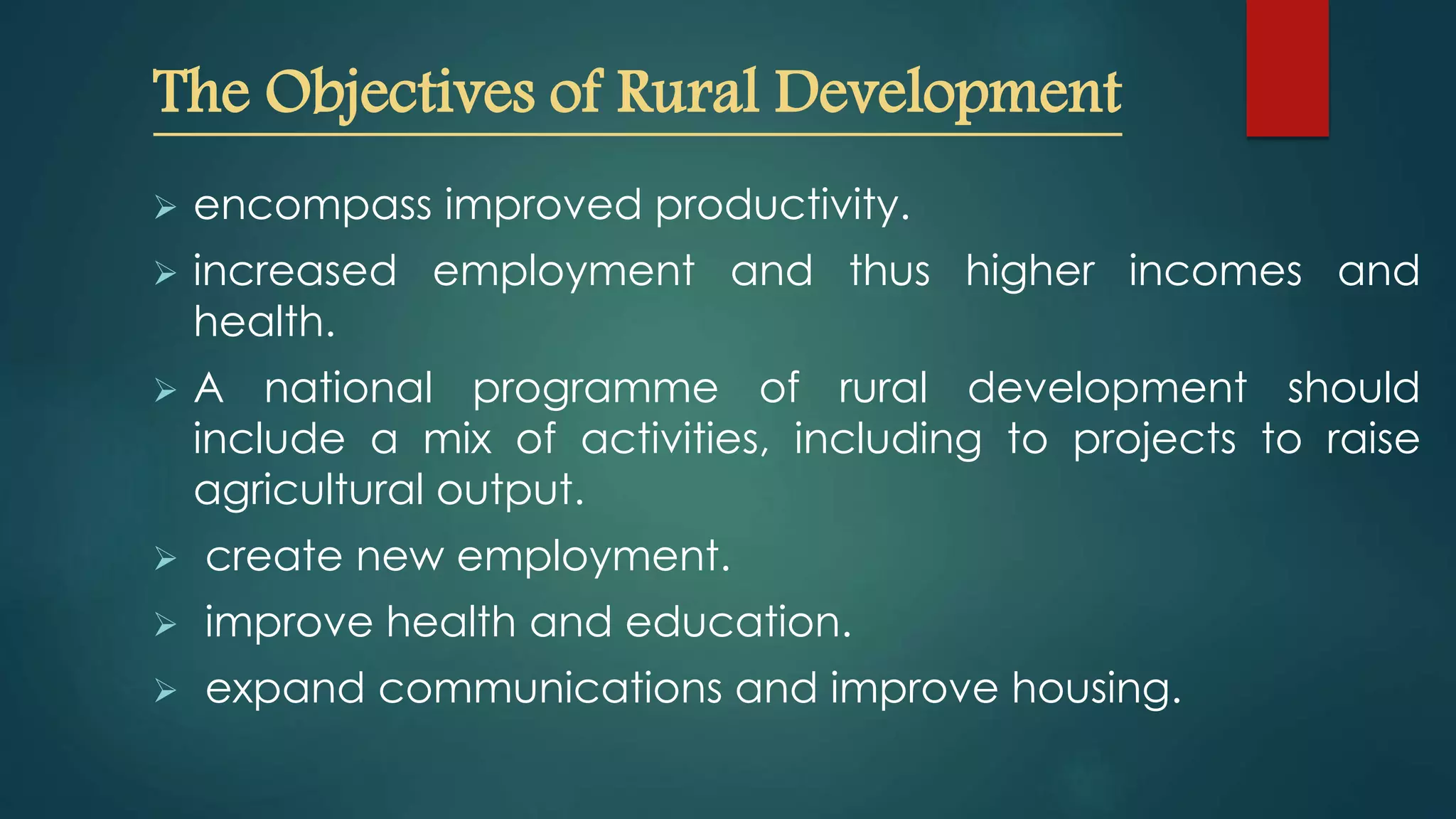 Rural Development in bangladesh | PPTX
