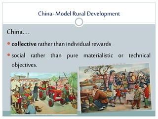 Rural development in china | PPTX