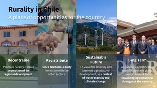 Rural development national policy: Chile | PPT
