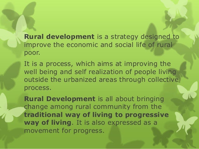 Rural Area development