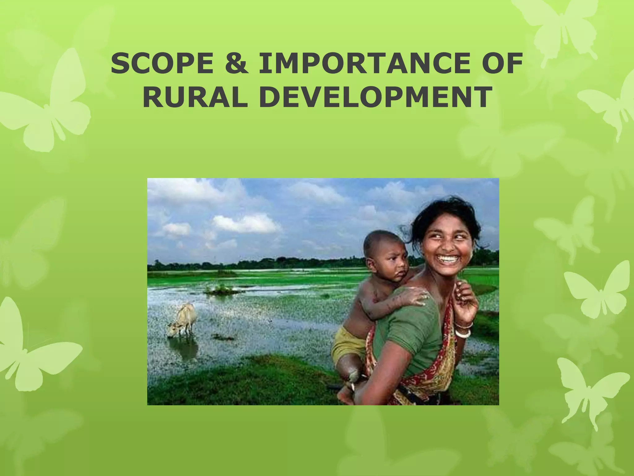 Rural development ppt | PPTX