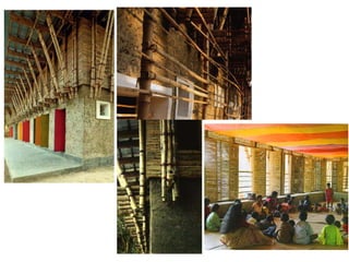 Anna Heringer-Her work in Bangladesh, Bamboo and Mud Structure | PPTX