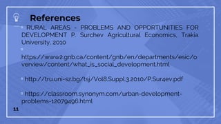 Philippine Rural Development Problems Issues and Directions | PPTX ...