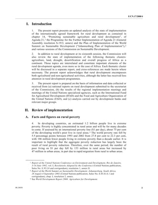 Rural development report of the Secretary-General | PDF