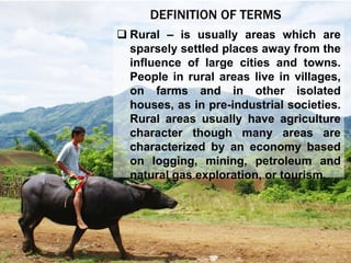 Rural dev't Paradigm Shift in the Philippines | PPTX