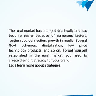 Digital Rural Marketing: Marketing Strategies for New Rural India | PDF