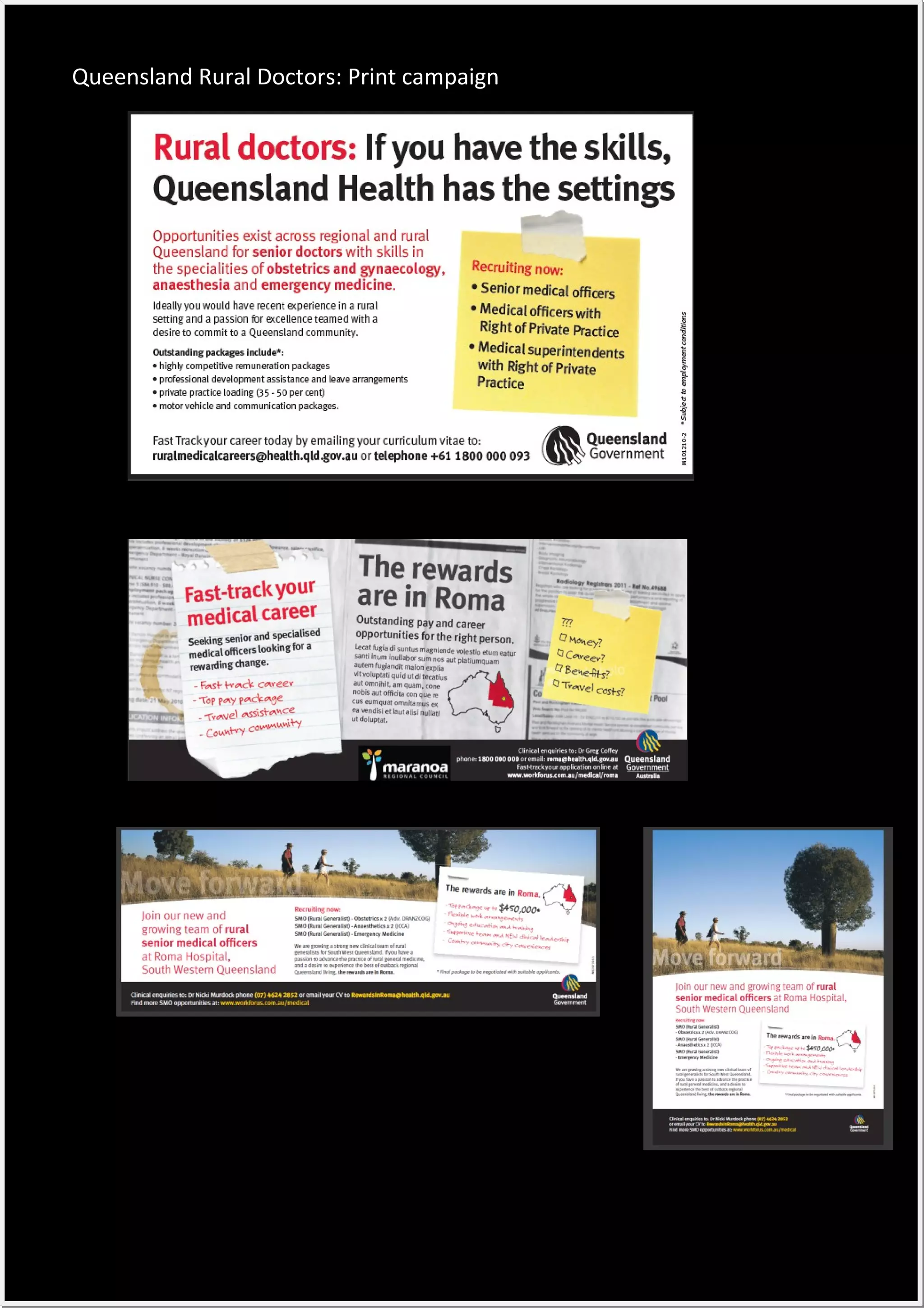 Rural Medicine: Print campaign | DOC