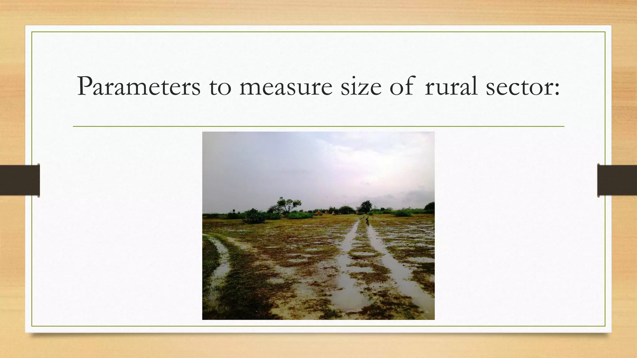 Rural economy of India (Rural Development - Principles, Policies, and ...
