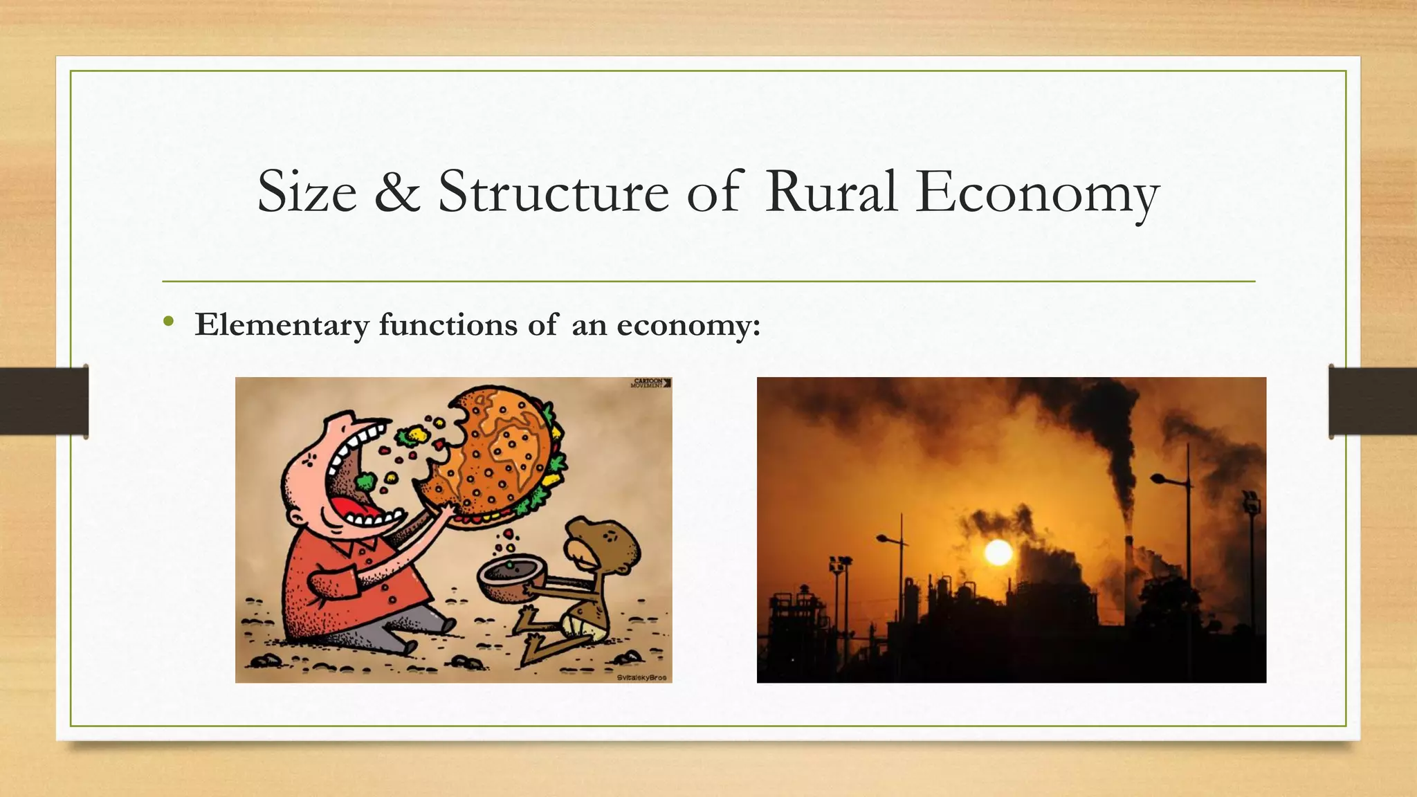 Rural economy of India (Rural Development - Principles, Policies, and ...
