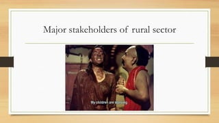 Rural economy of India (Rural Development - Principles, Policies, and ...