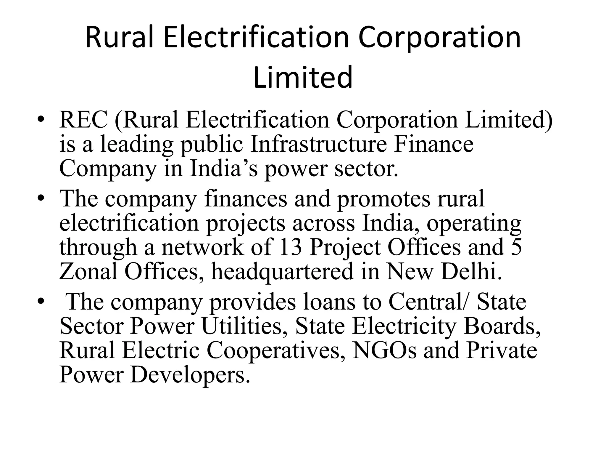 Rural electrification | PPTX