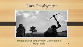 Rural employment | PPTX