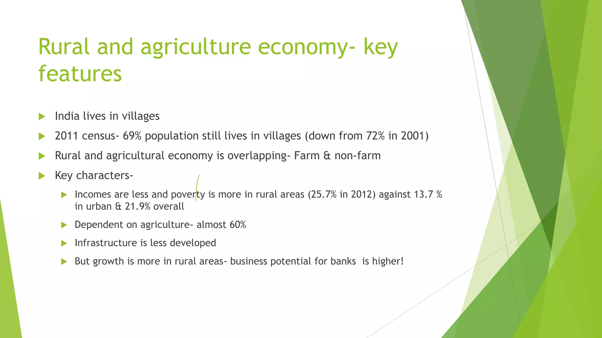 Rural financing ppt by d v deshpande dilip v deshpande | PPTX ...