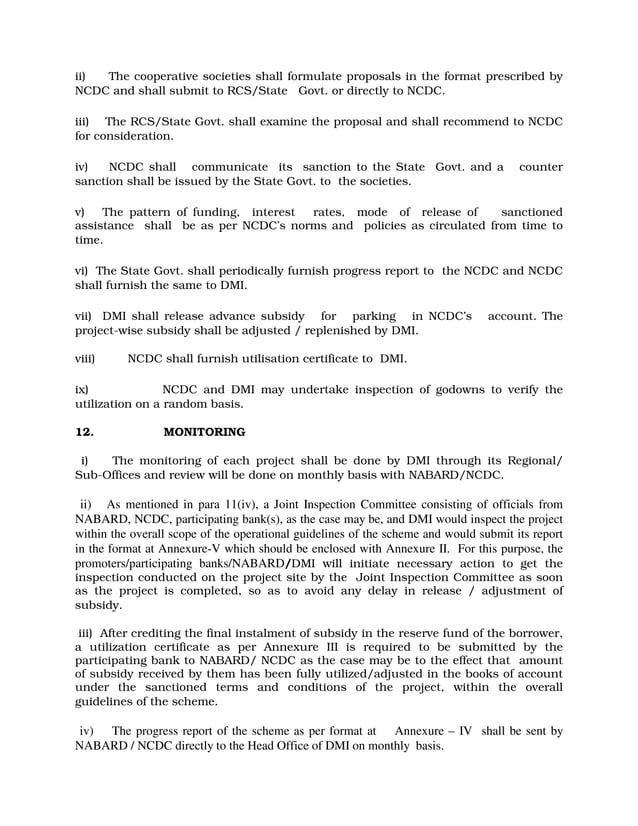 Rural godown scheme by nabard | PDF