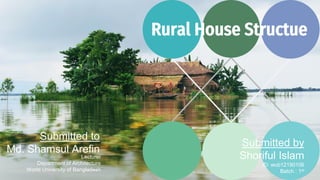 Rural house Structure . | PPT