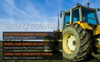 Rural Hub Short introduction