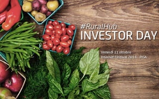 Rural Hub Short introduction