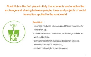 Rural Hub Short introduction