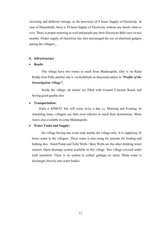 Rural immersion programme by prahlad.k & team | PDF