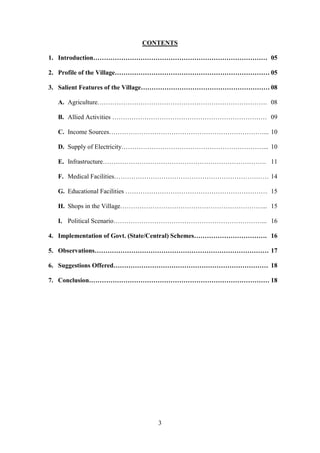 Rural immersion programme by prahlad.k & team | PDF