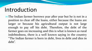 Ruralindebtedness | PPTX