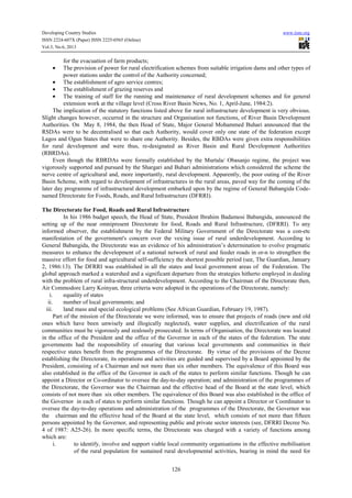 Rural infrastructural development in nigeria | PDF