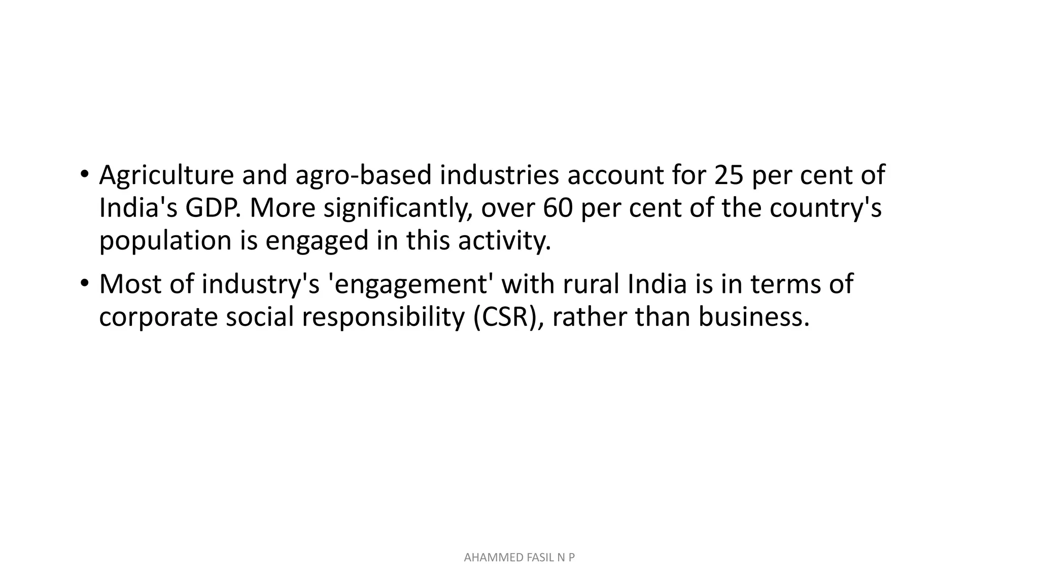 Rural marketing initiatives by TATA by Ahammed Fasil N P DCSMAT | PPTX