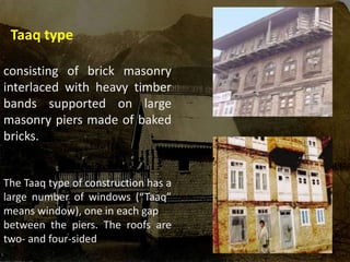 Architecture in kashmir rural & urban | PPTX