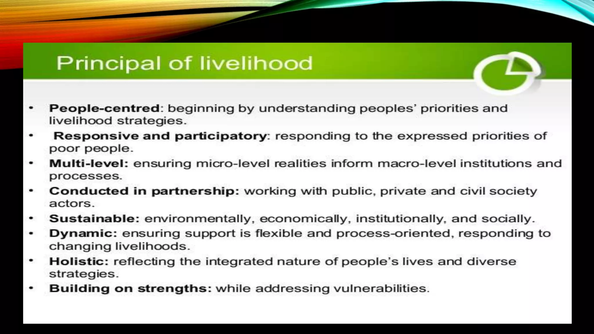 Rural livelihood approach | PPTX