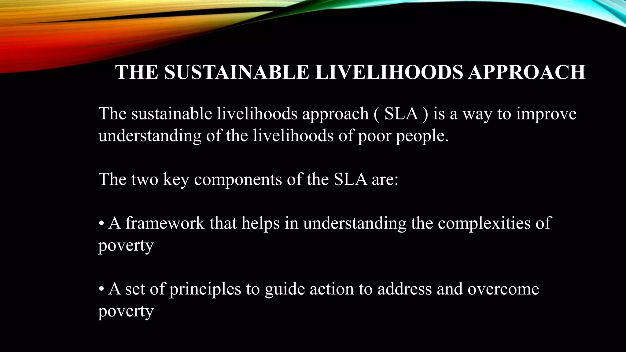 Rural livelihood approach | PPTX