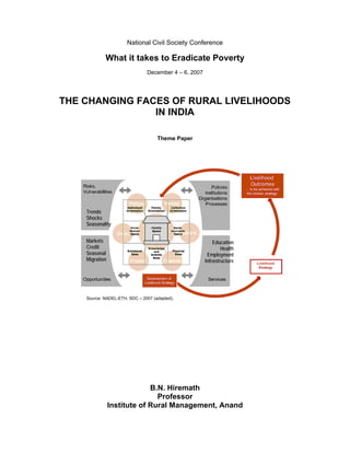 Rural livelihoods | PDF