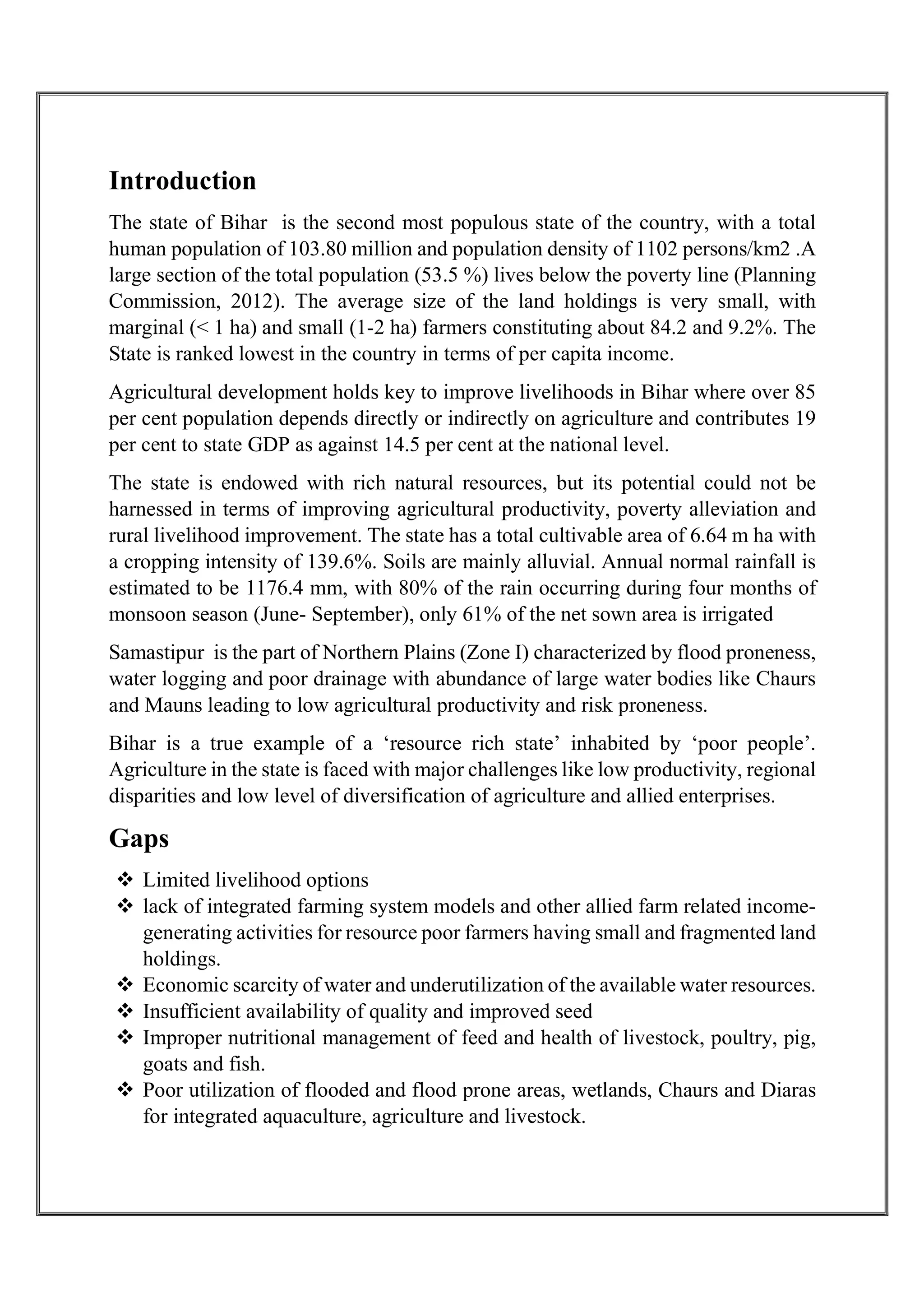 Rural livelihood system | PDF