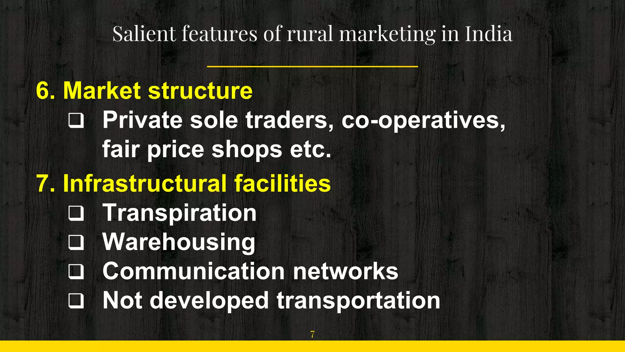 Rural marketing features & potentials | PPT | Free Download